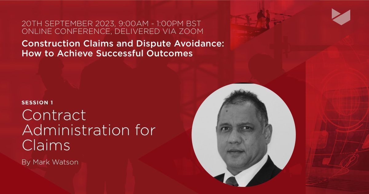 Mark Watson to present at claims/dispute avoidance conference – SYSTECH